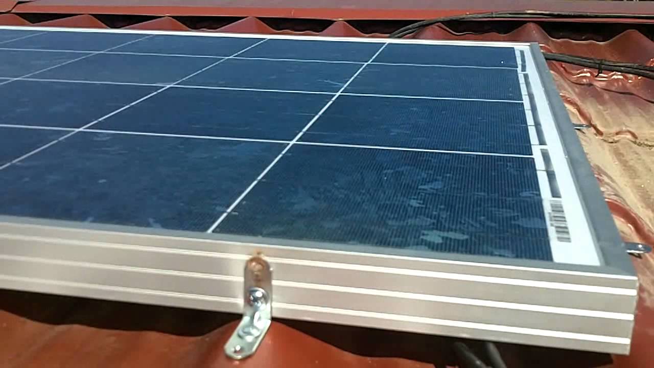 off grid solar powered static caravan - Part 2 - YouTube