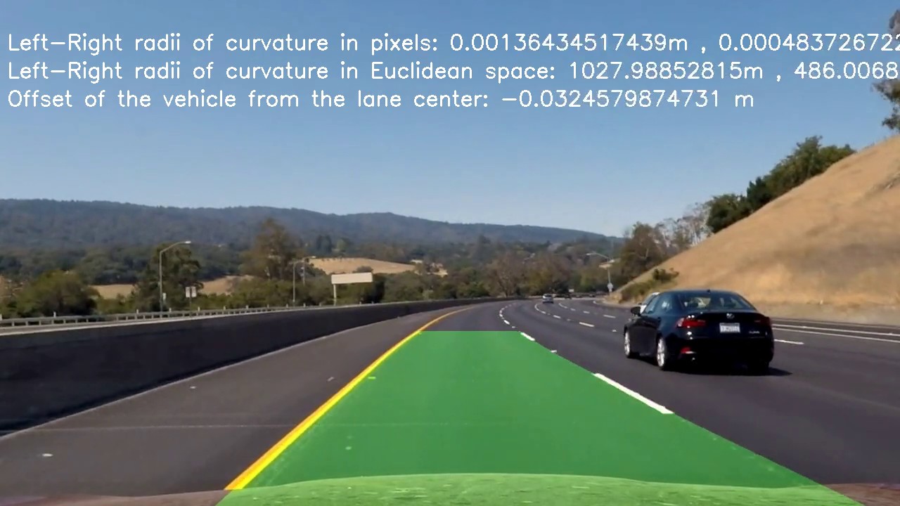 Advanced Lane Tracking in Road Video Sequences - YouTube
