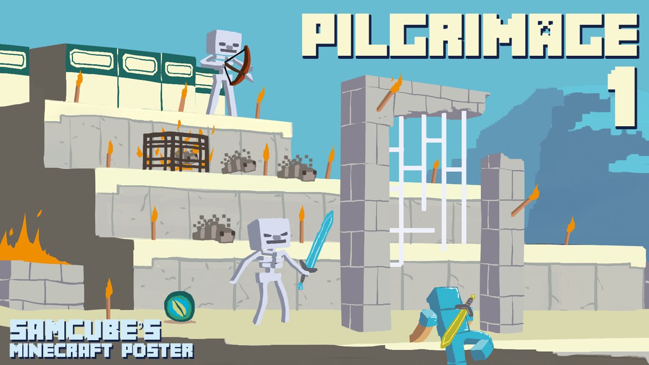 PILGRIMAGE - SamCube's 2nd Minecraft LOST Poster - YouTube