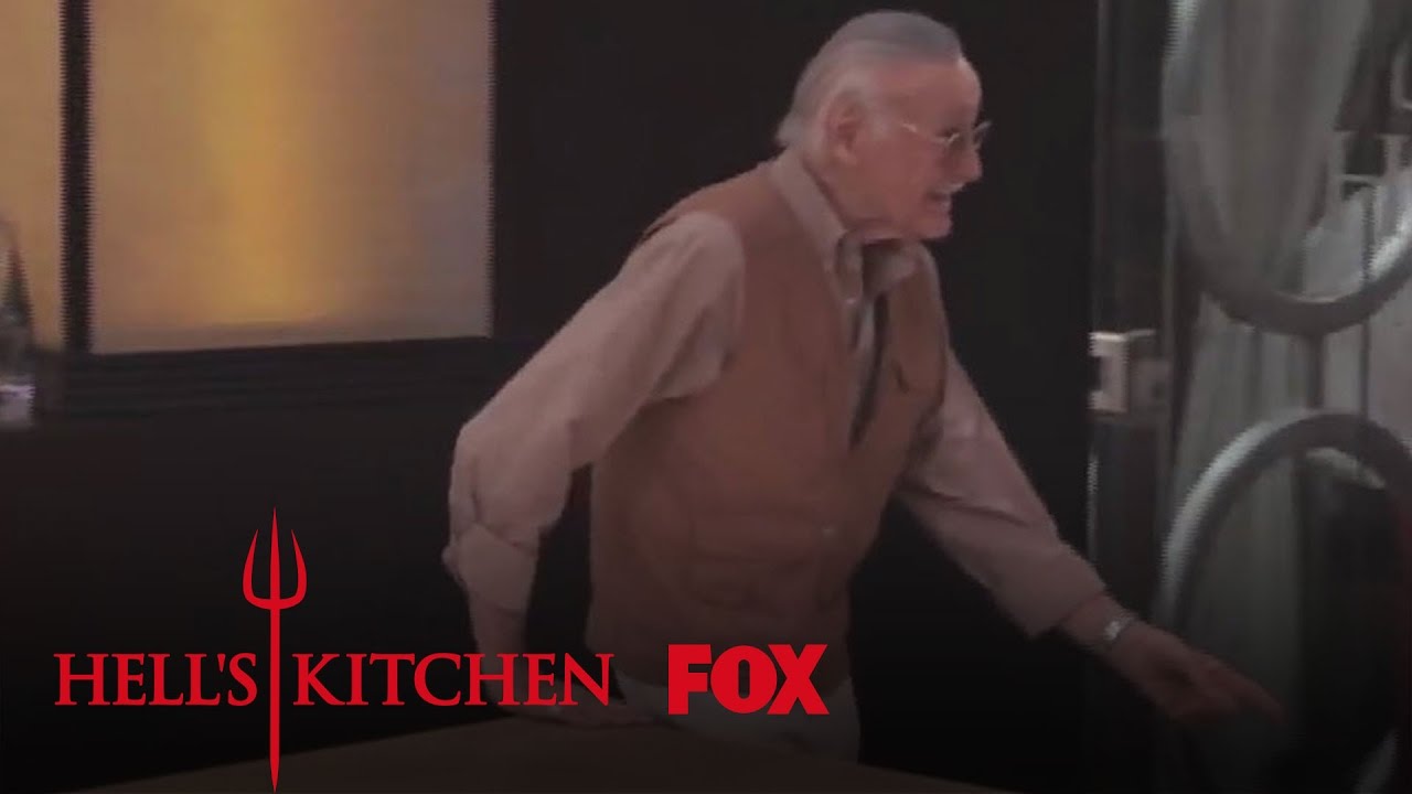 VIP Guest Stan Lee Enters The Kitchen | Season 12 Ep. 18 | HELL'S ...
