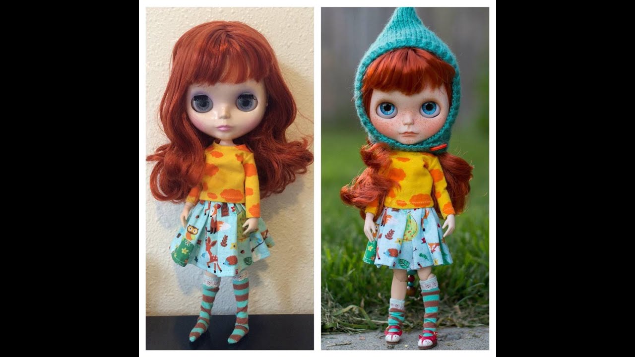 Blythe Doll - Full Customization in Time Lapse - YouTube