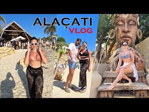 ALAÇATI TATİL VLOG MOMO BEACH YUZU BEACH COVE BEACH ÇEŞME DALYAN ALAÇATI OTEL