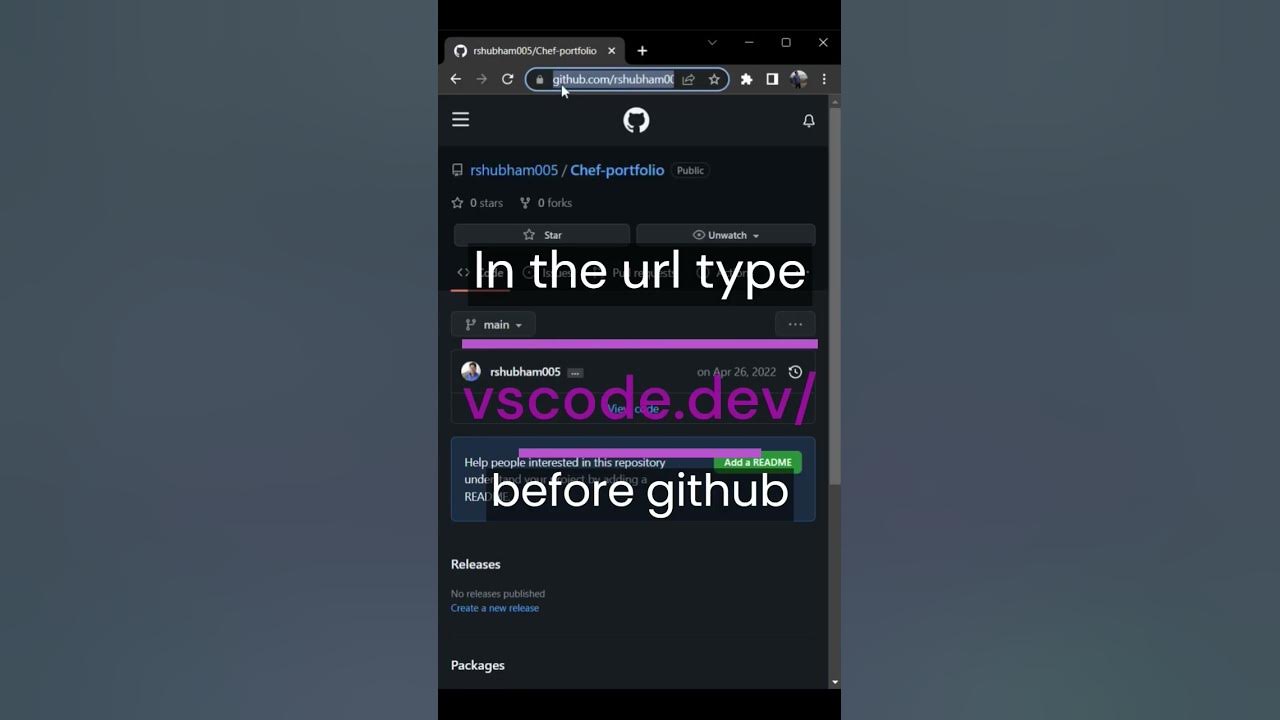 How to open github repository directly into vscode #shorts #viral # ...