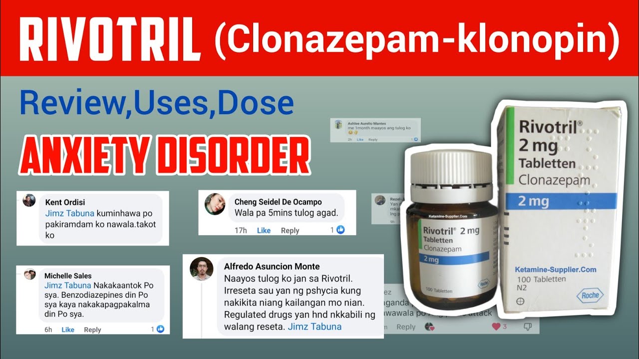 What is Rivotril? (Clonazepam-Klonopin) | Reviews | Testimonials ...