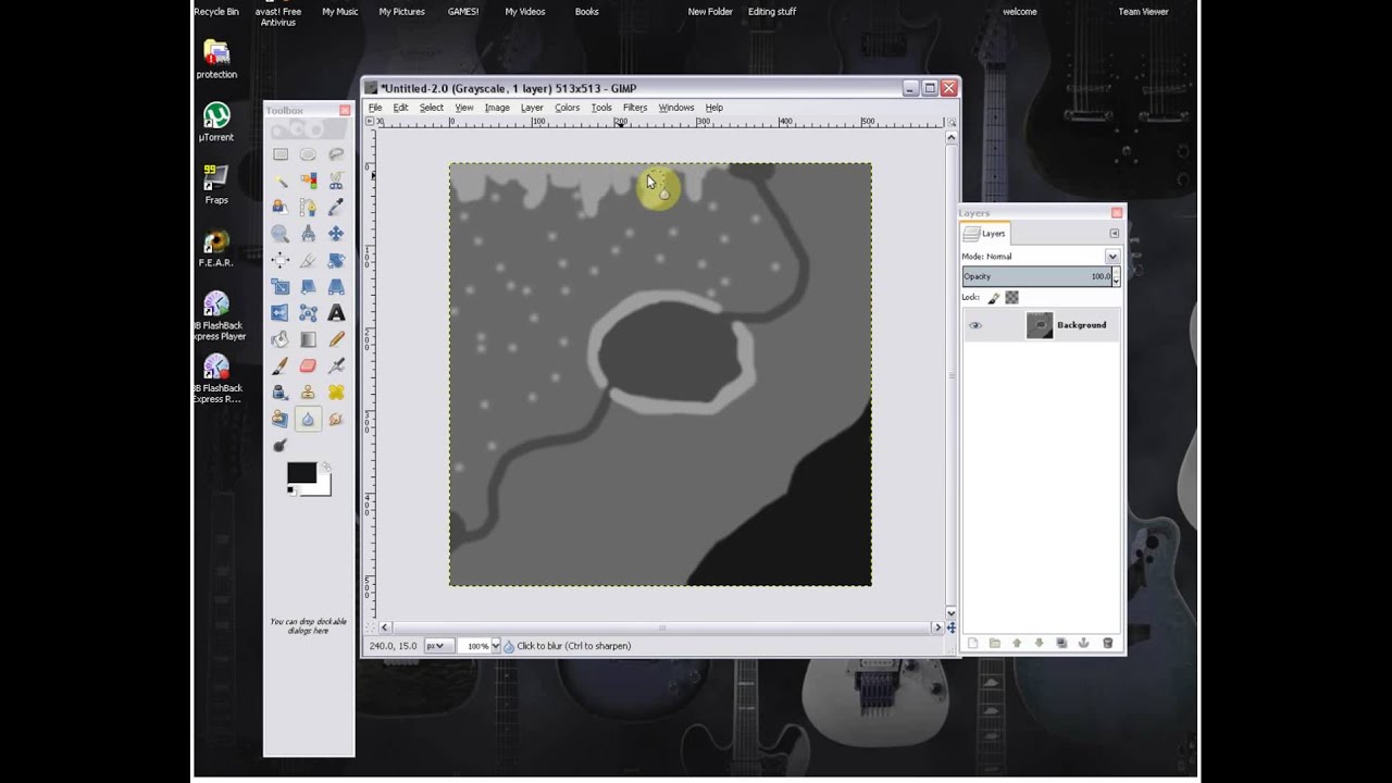 Feral Heart Mapmaker tutorial using Gimp - YouTube