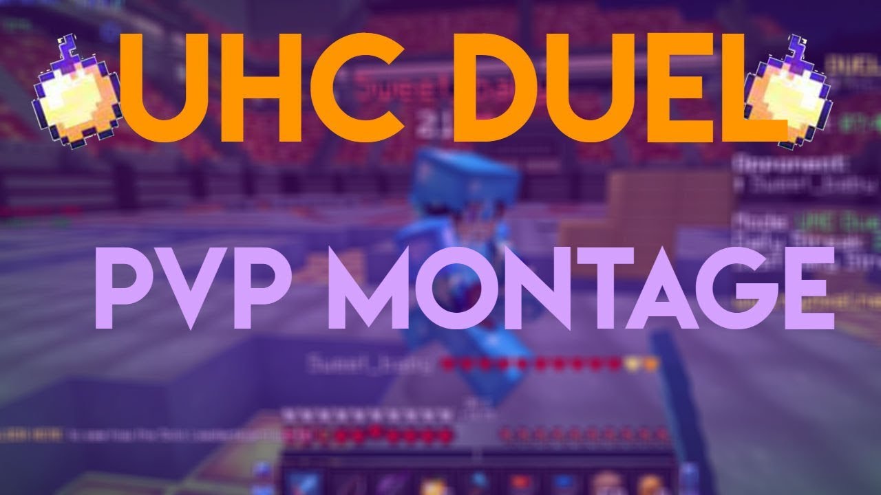 UHC DUEL PVP MONTAGE | Hypixel Duels Montage - YouTube