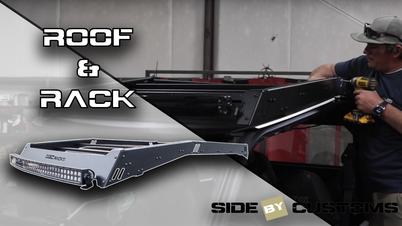 Polaris General Roof & Roof Rack Install Guide - SideByCustoms - YouTube