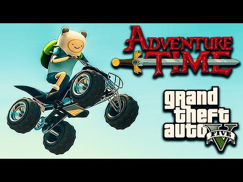 Grand Theft Auto For Kids - Adventure Time /W Finn & Jake (Gta 5 Pc Mod ...