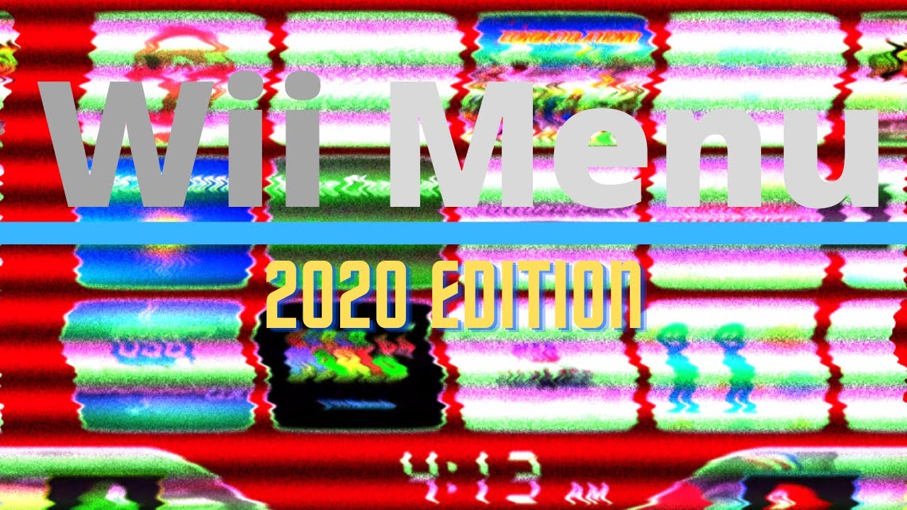 Wii Menu Showcase - YouTube
