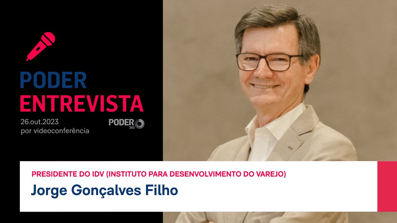 Poder Entrevista: Jorge Gonçalves Filho, presidente do IDV - YouTube