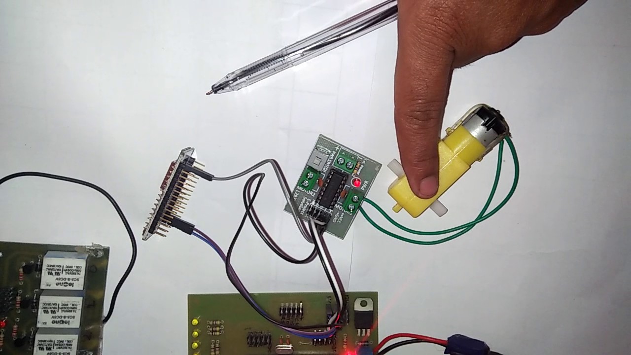 Node MCU Motor Control with Delay - YouTube