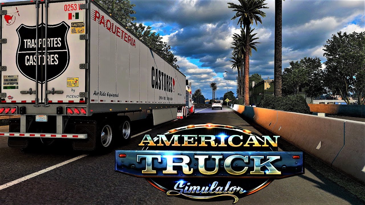 ATS Mods 1.38: | Mexico ownable trailers skins//American Truck ...