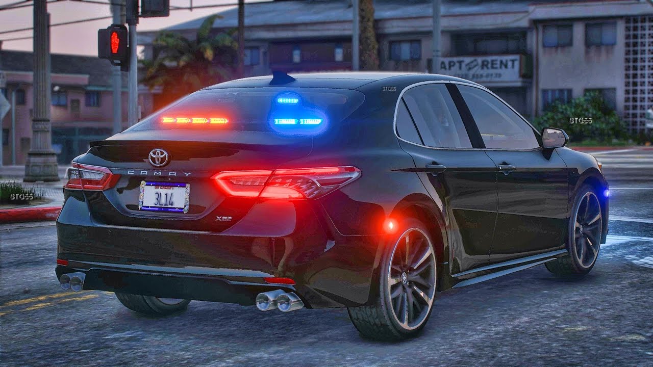Playing GTA 5 As A POLICE OFFICER Gang Unit Patrol| Camry|| GTA 5 ...
