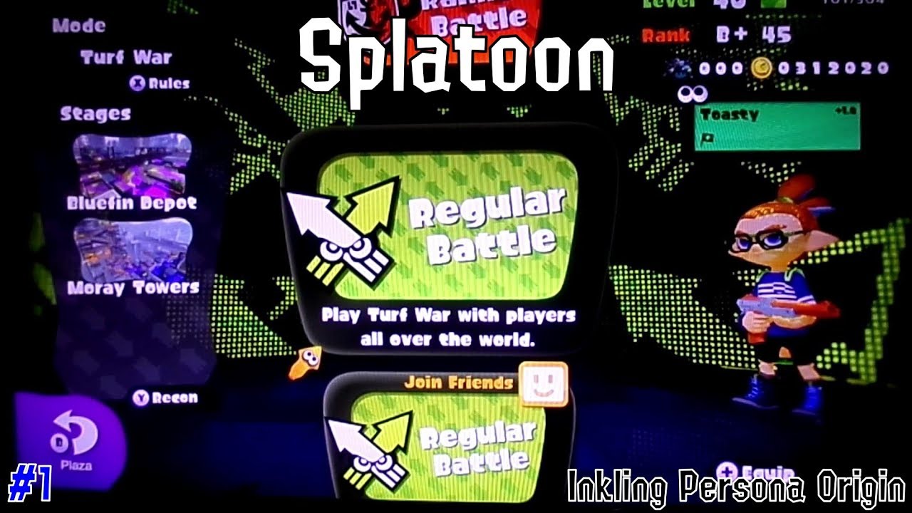 Splatoon - Volume 1 - Inkling Persona Origin - YouTube