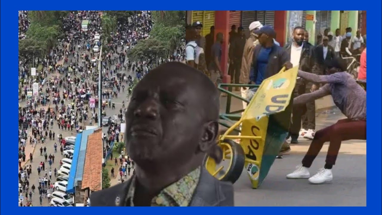 Ruto Eldoret home shutdown Completely as UDA wheelbarrow destroyed ...