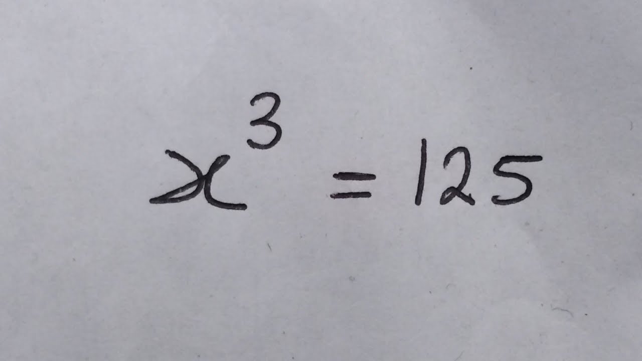 China | A nice Cubic Equation | #maths #mathematics - YouTube