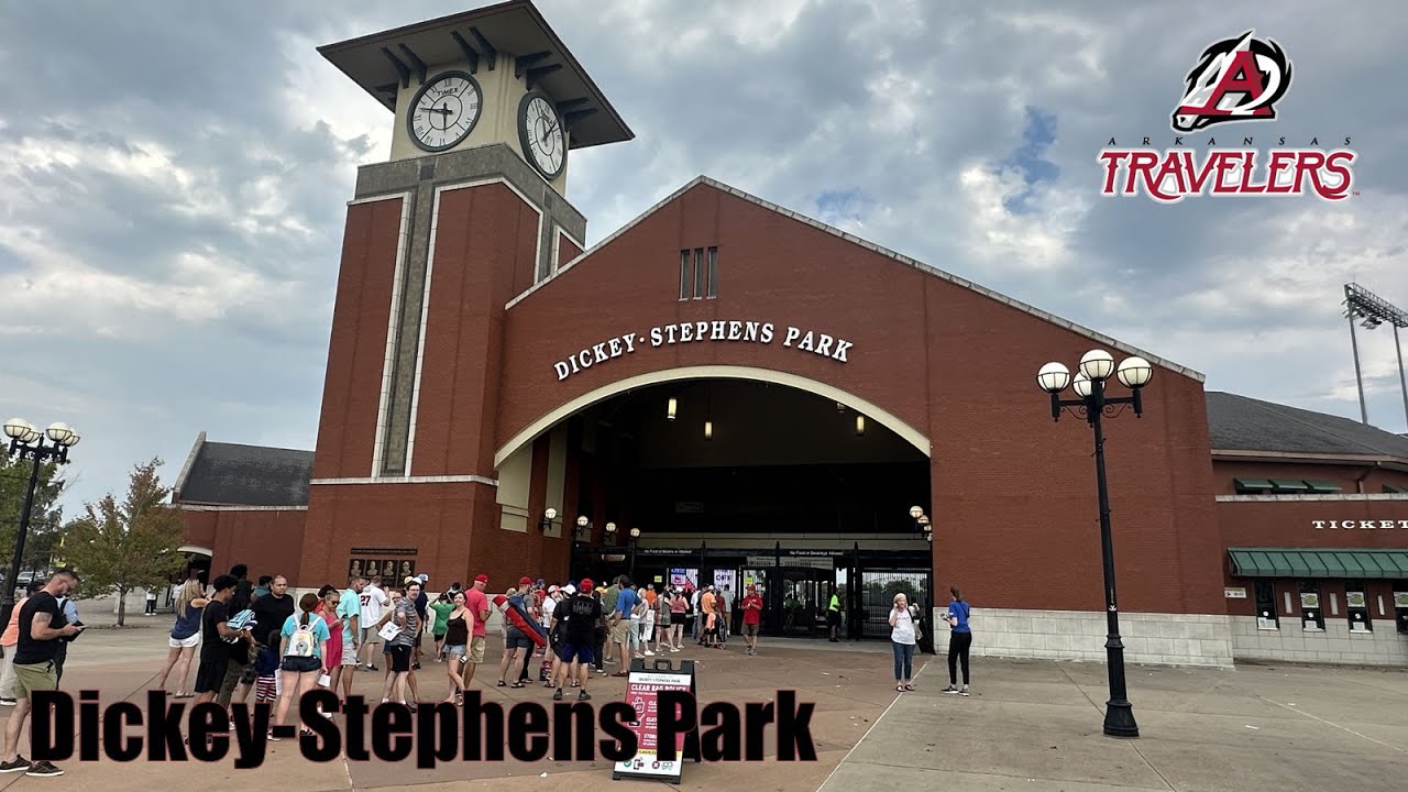⚾ Dickey-Stephens Park - Arkansas Travelers 2023 panorama - YouTube