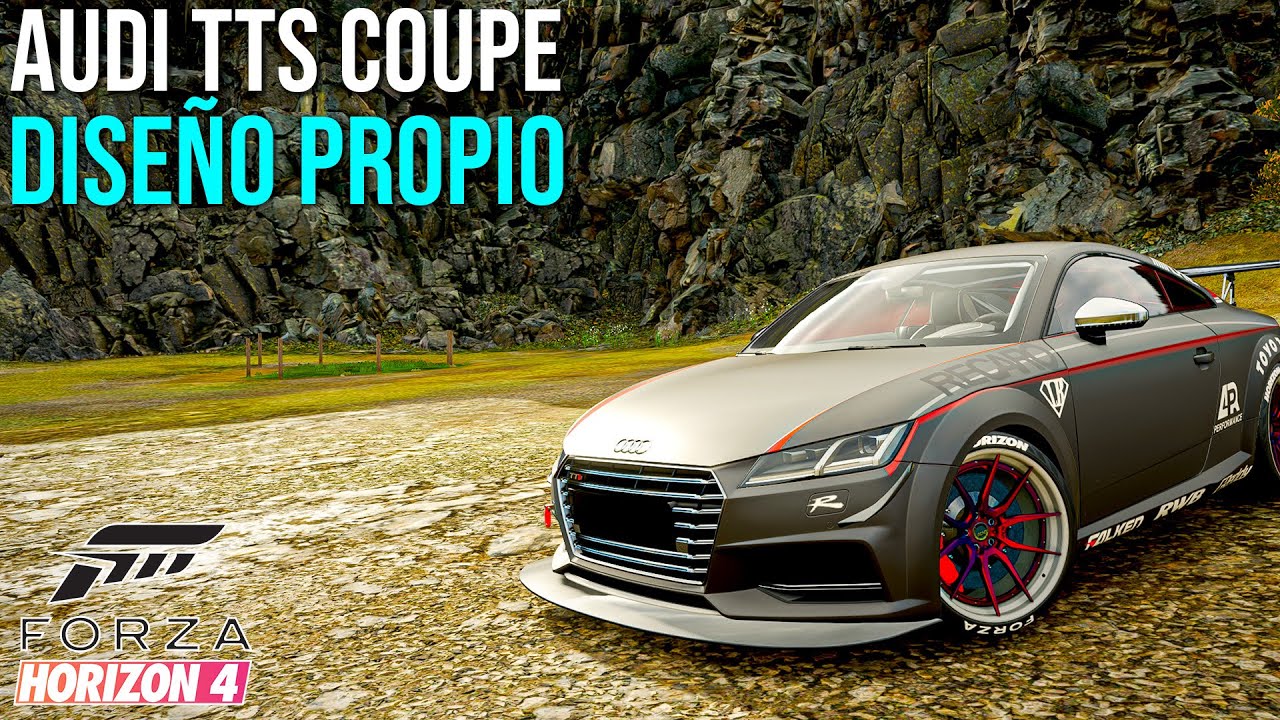 🟡[CUSTOM DESING]🟡 AUDI TTS COUPE 2015 in FH4 [share code] - YouTube