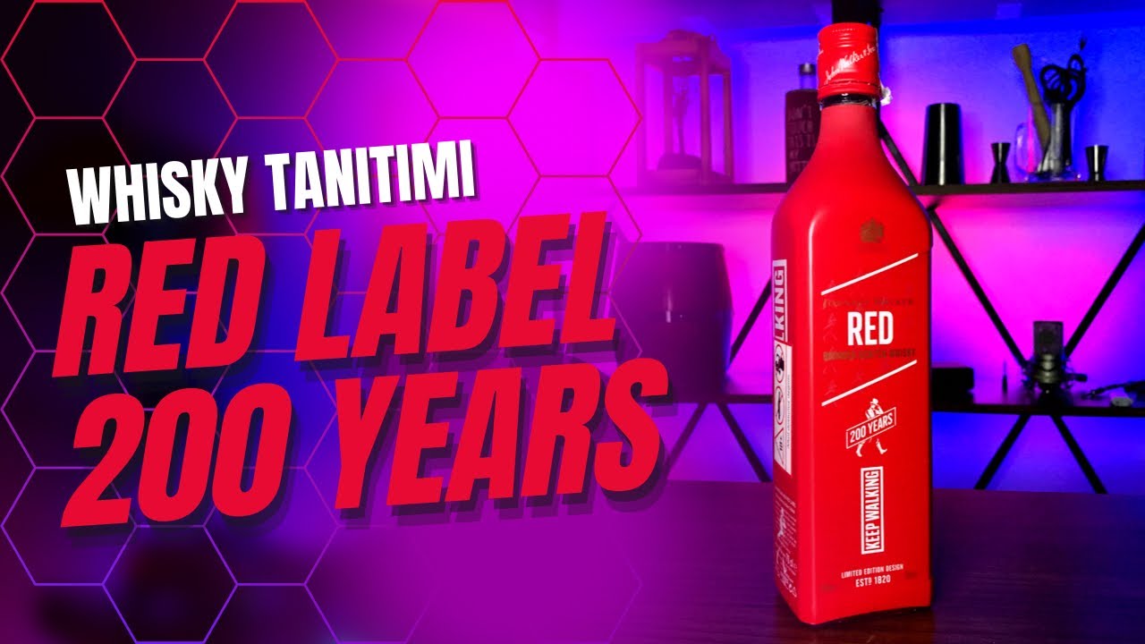 JOHNNIE WALKER # RED LABEL 200 YEARS TANITIMI # ÖZEL TASARIM - YouTube