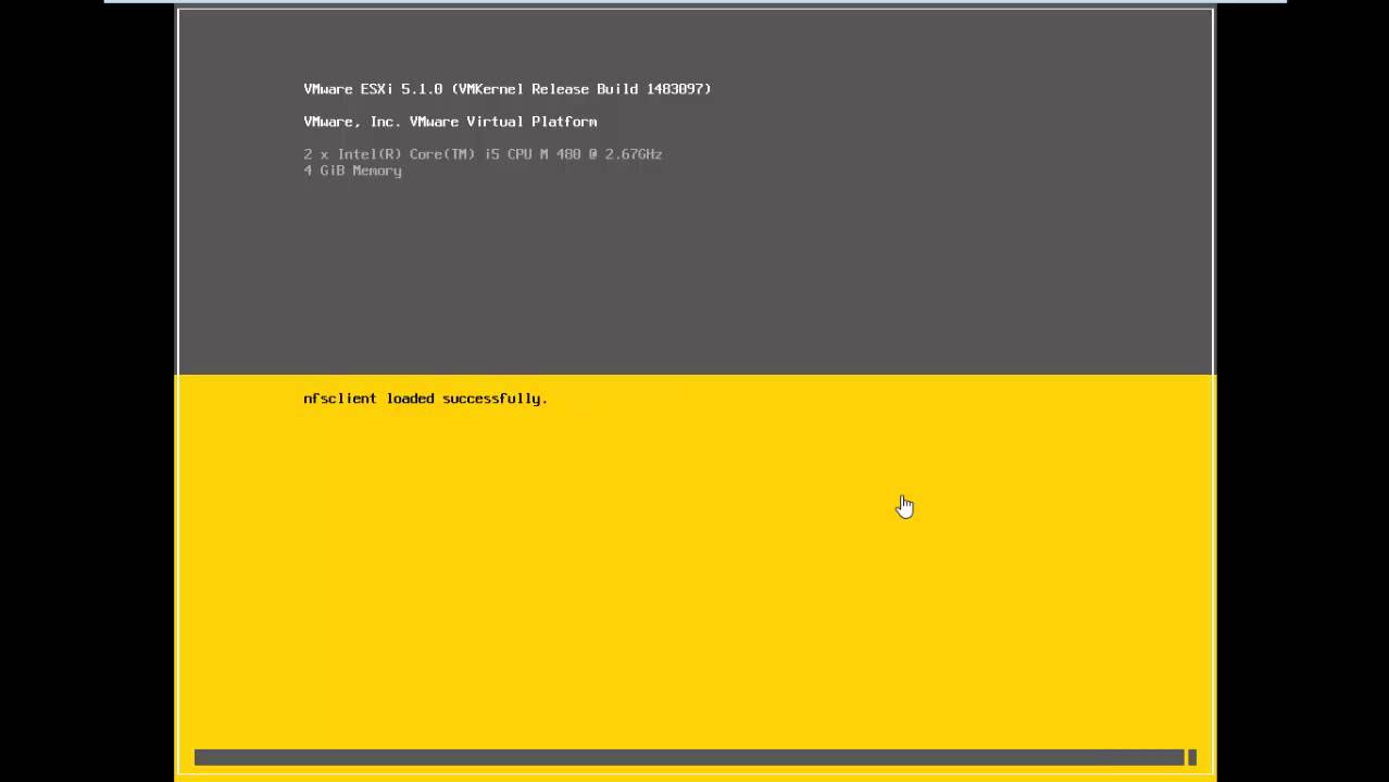 Installing EXSI 5.1 in vmware workstation step by step - YouTube