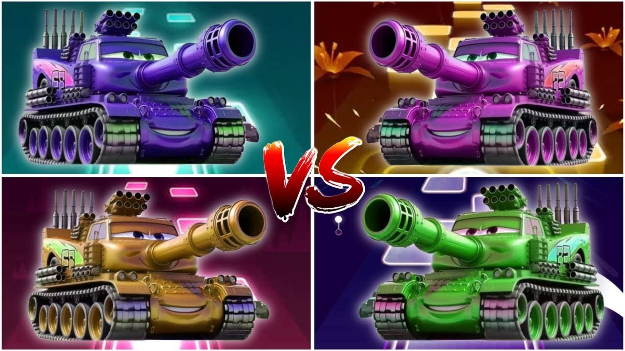 Which Tank Wins? Powerful Color Tanks Battle | Ultimate VS Challenge ...