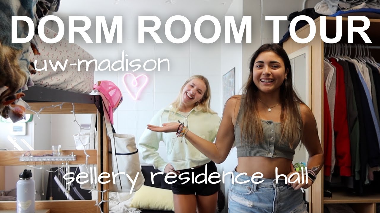 UW MADISON DORM TOUR | sellery residence hall - YouTube