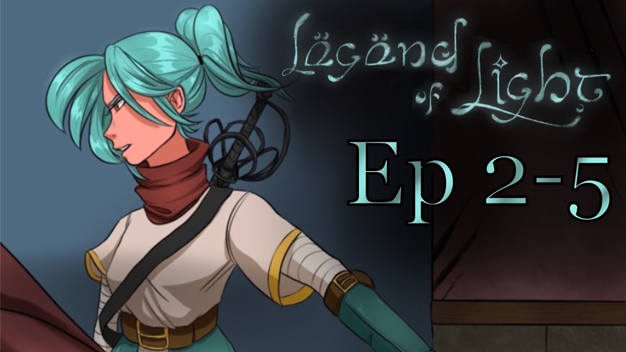 Legend of Light (Ep 2-5) WEBTOON Fantasy Adventure Comic Dub - YouTube