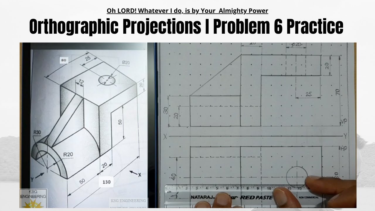 Orthographic Projections | orthographic projection in engineering ...