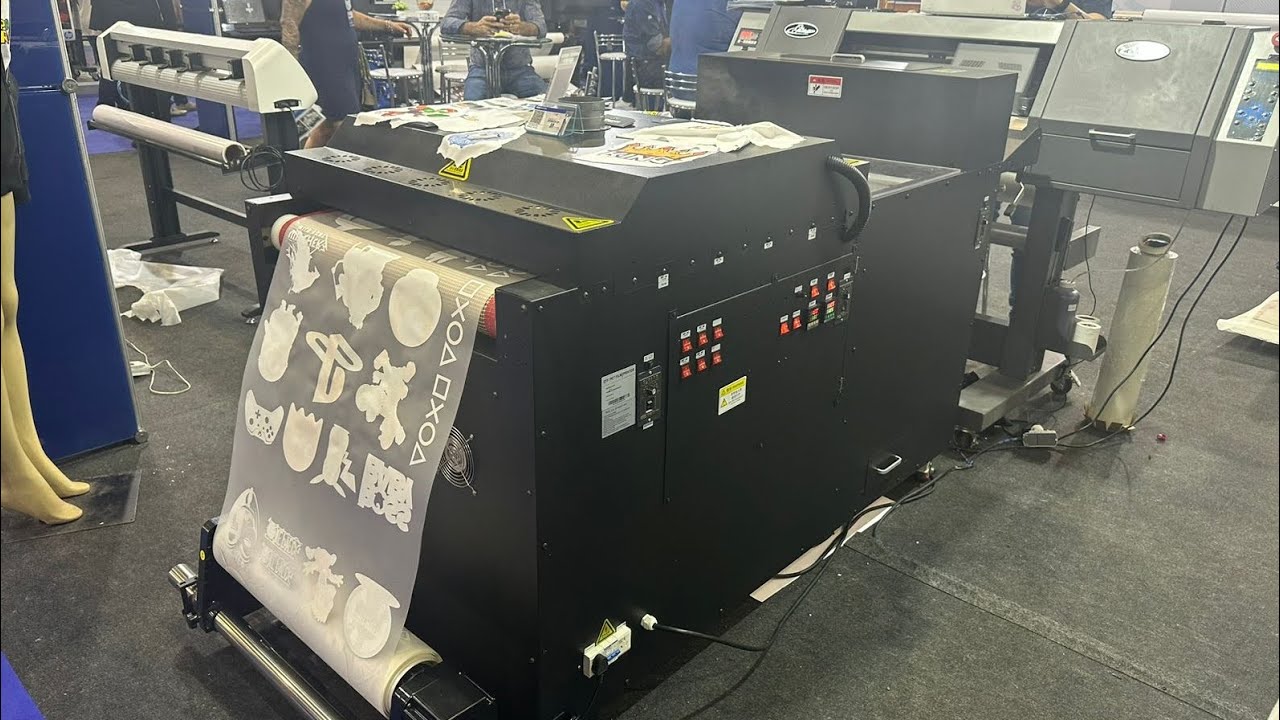 Glitter Pyro dual heads i3200 (DTF Printer)😍 - YouTube