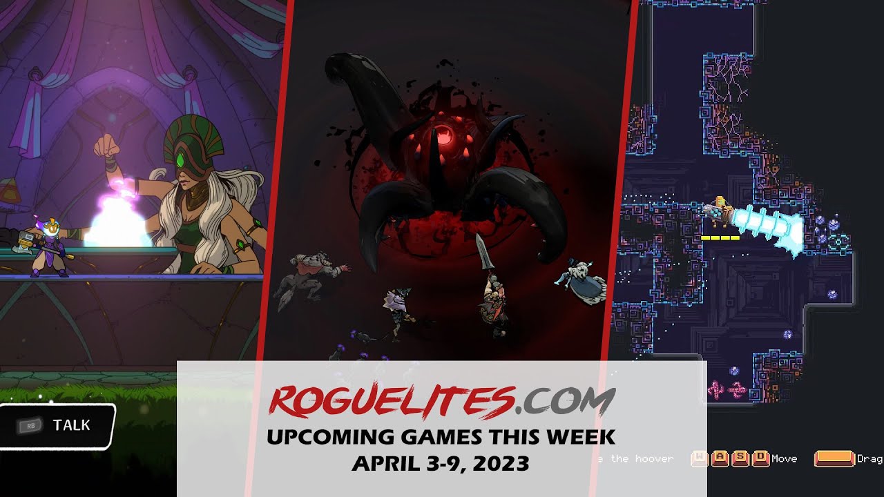 Upcoming Roguelite Games For This Week: April 3-9, 2023 - YouTube
