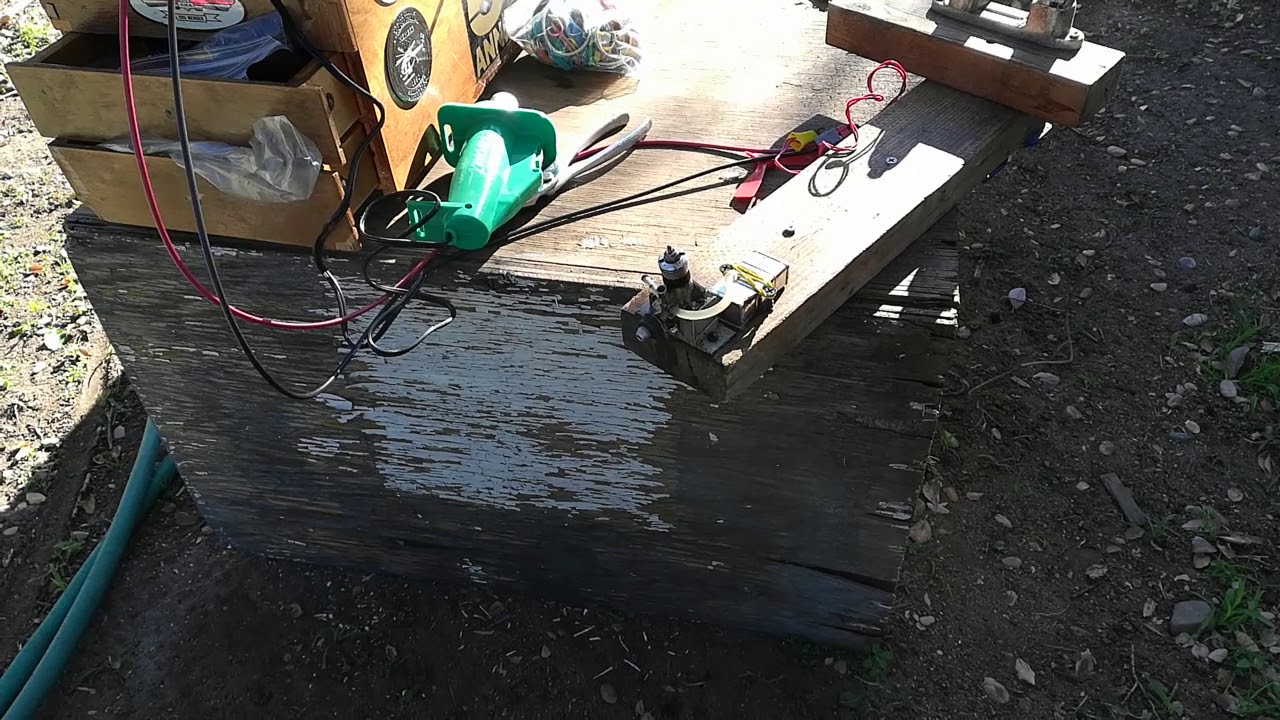 Wen Mac Mk III Yellow Jacket Motor Running - YouTube