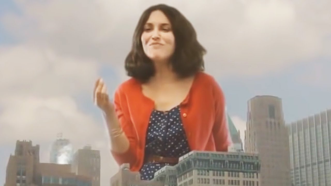 Giantess in Milka Commercial - YouTube