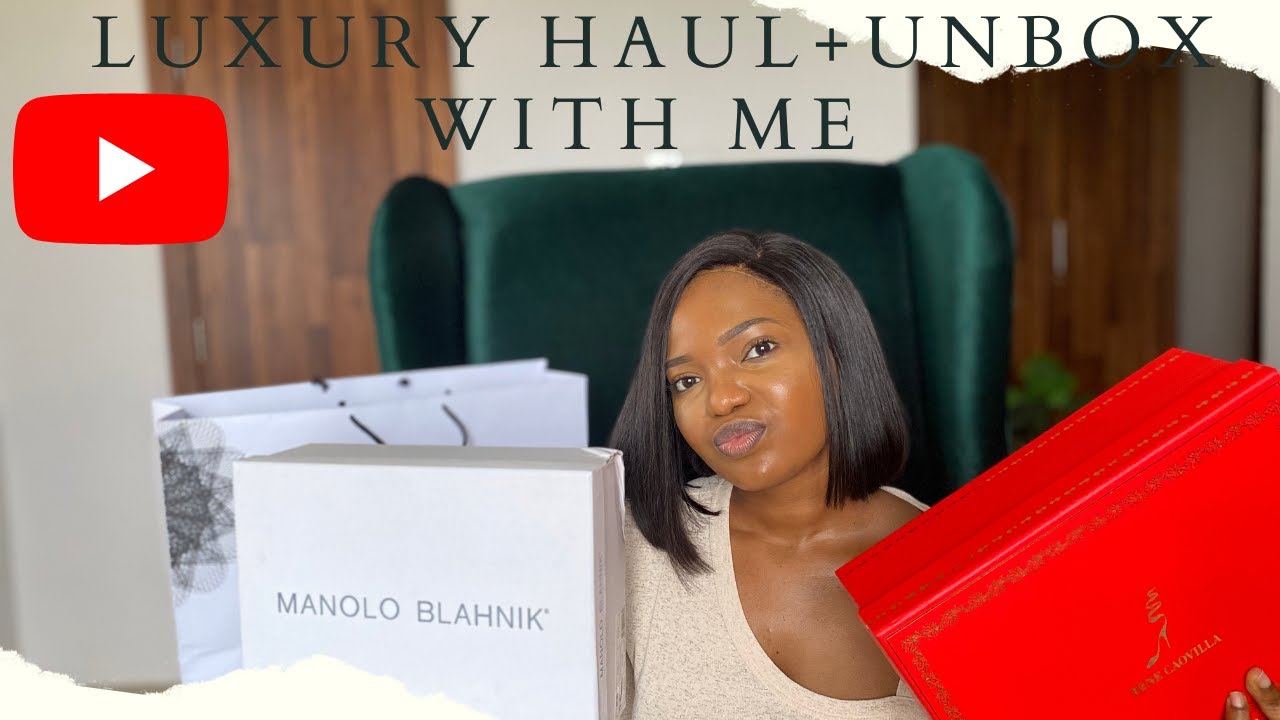 MY FIRST LUXURY HAUL | LUXURY UNBOXING + REVIEW - YouTube