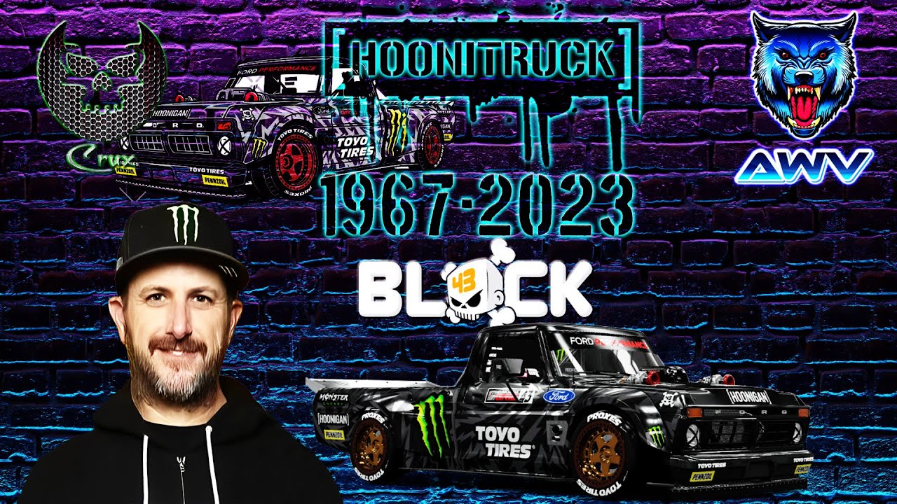 Ken Block 1977 F150 Hoonitruck Trailer - YouTube