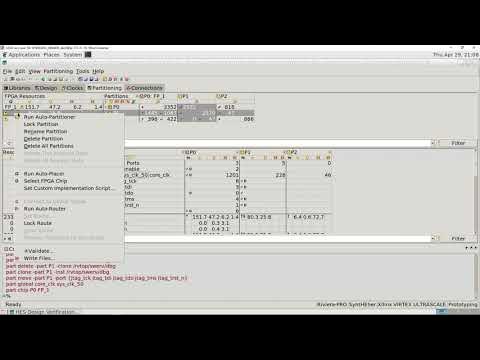 How to Run User Guided Multi FPGA Partitioning Using Aldec's HES-DVM on the AWS Cloud - YouTube