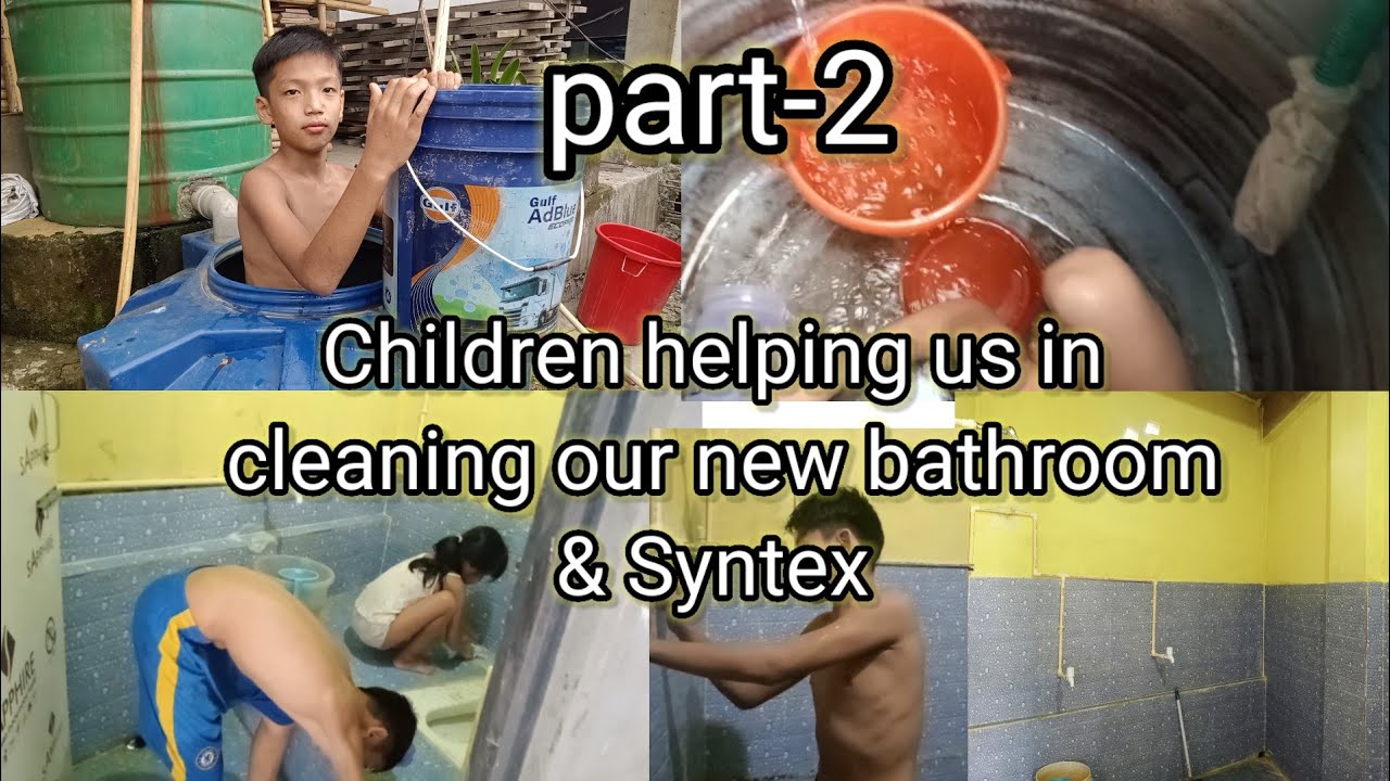 Husband leaving for ziro for 2 & 3 days//Children helping us in ...