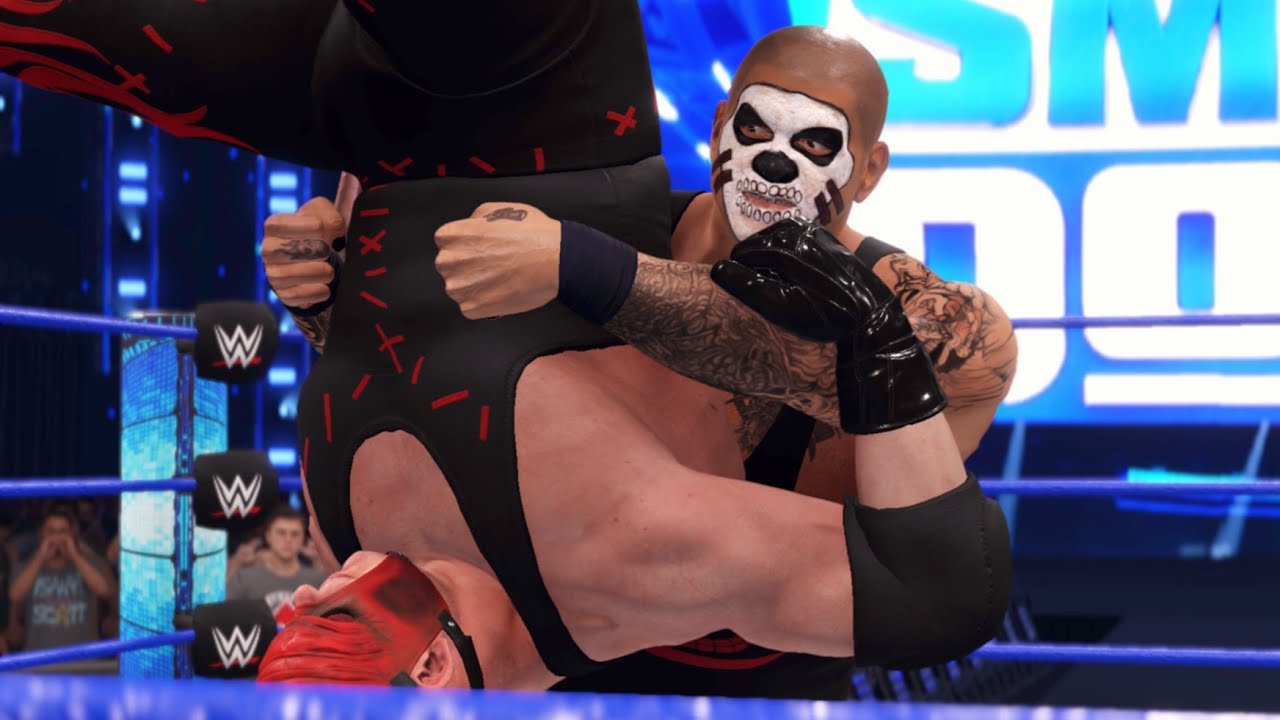 Papa Shango gives Kane a shoulder breaker - YouTube