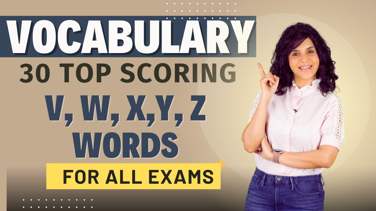 30 Top-Scoring English Vocabulary Words For All Competitive Exams ...