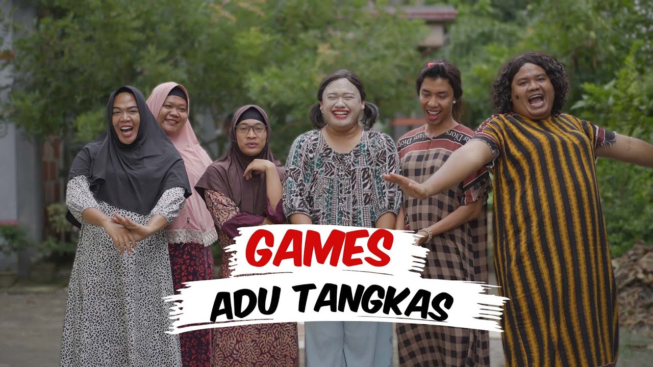 ADU TANGKAS || GAMES WARINTIL TEAM BARBAR - YouTube