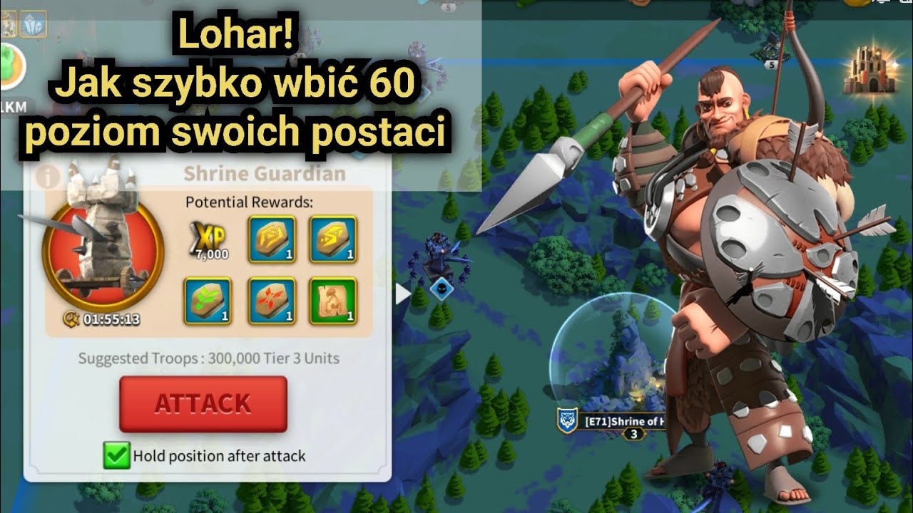 Lohar mistrz doświadczenia! Poziom 60 postaci szybko i za darmo! Rise ...