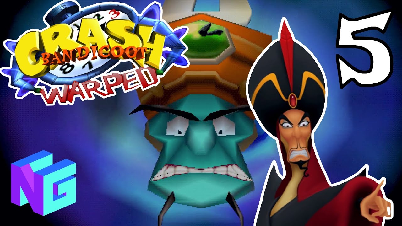 Isn't That Jafar!? - Crash Bandicoot: Warped (PS1) Pt.5 - YouTube