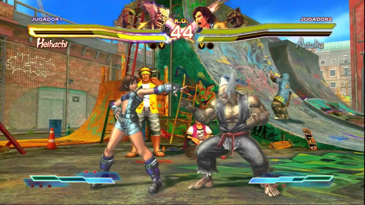 Street Fighter Vs Tekken Gameplay