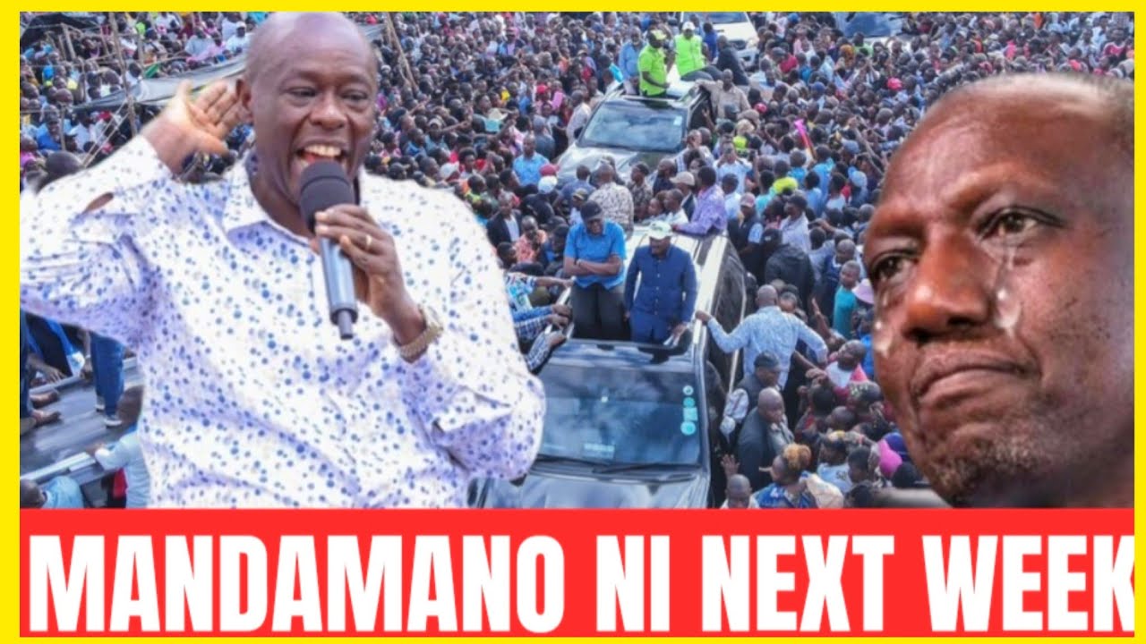MANDAMANO NI NEXT WEEK!!GACHAGUA SUPPORTER REVEALED - YouTube
