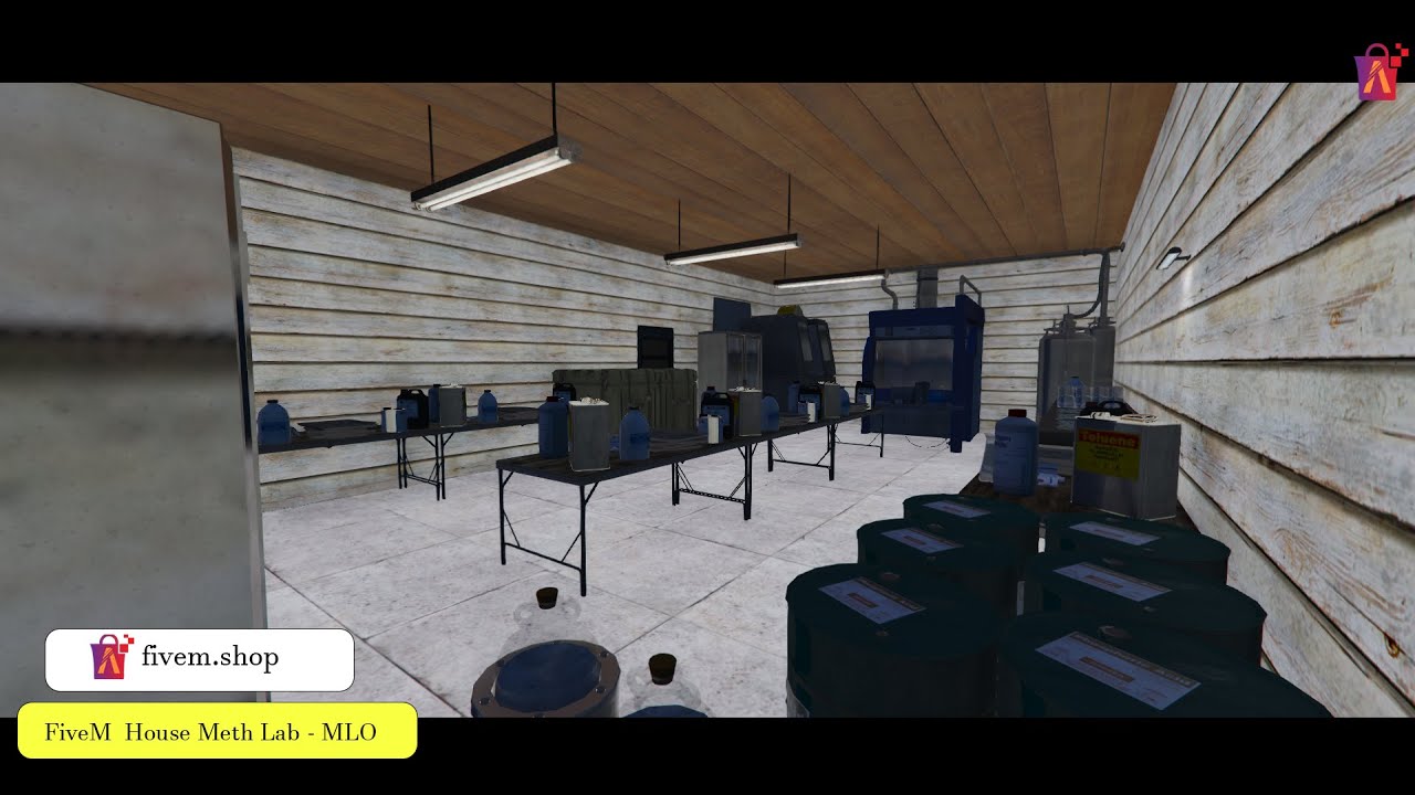 Meth Lab FiveM | FiveM House Meth Lab #fivem #meth - YouTube