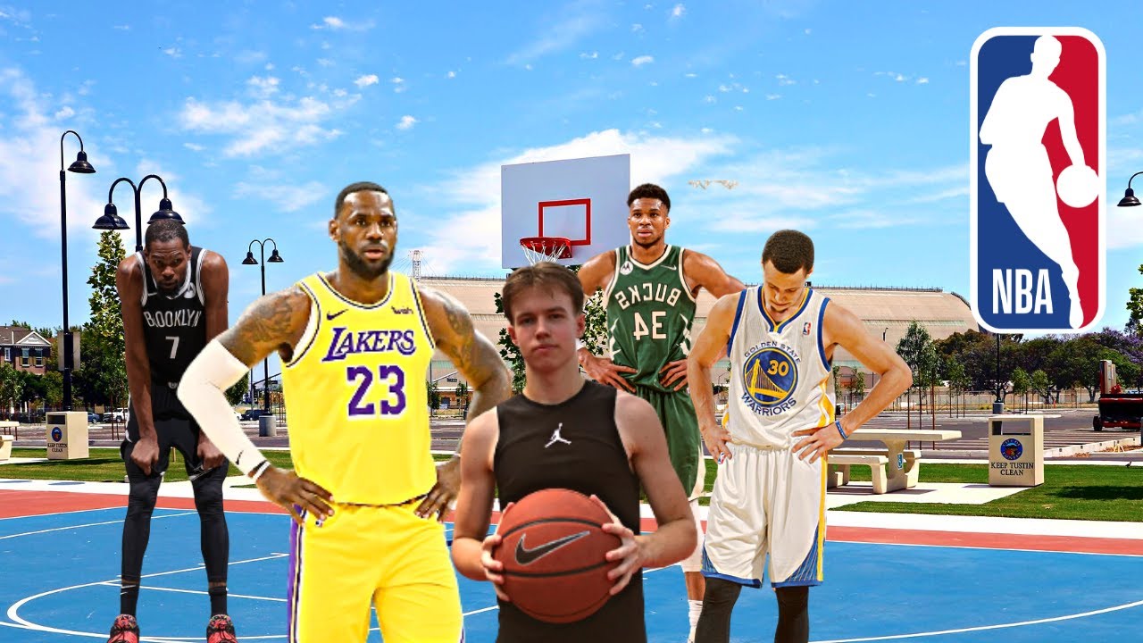 Играем 1 на 1 только движениями игроков НБА [basketball challenge] # ...