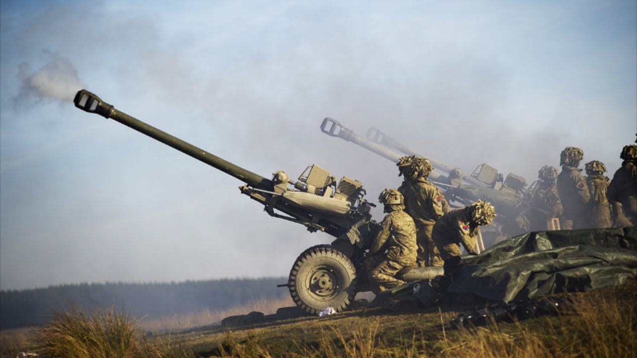 Artillery War And Gun Shot 1 - Sound Effect - YouTube