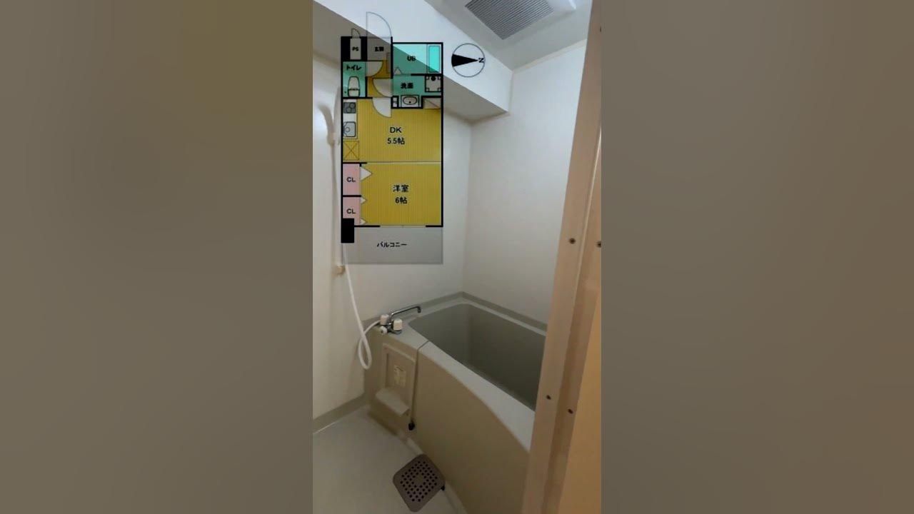 江坂→6分 1DK - YouTube