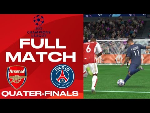 FULL MATCH | PSG 4-0 Arsenal | QUARTER FINAL | Champions League - YouTube