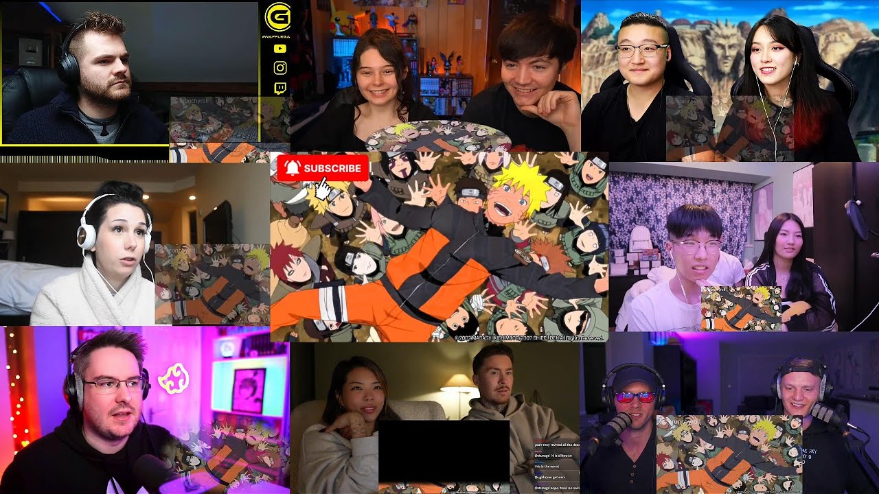 Naruto Shippuden Opening 11 "Assault Rock'' Reaction Mashup - YouTube