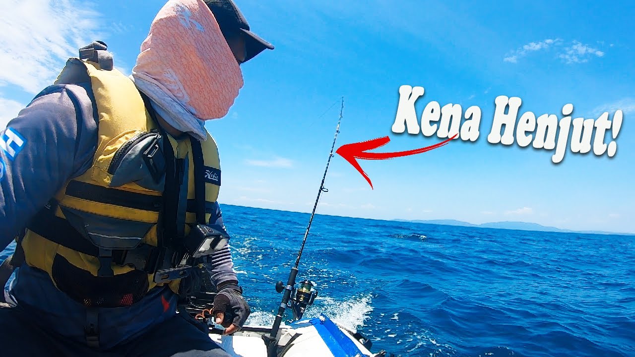 Kena Henjut Tiba Tiba Waktu Air Laut Pasang (INFLATABLE BOAT VLOG 163 ...